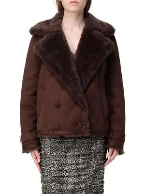 Liu Jo Fur Coat - Brown