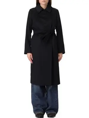 Max Mara Belted Coat - Black