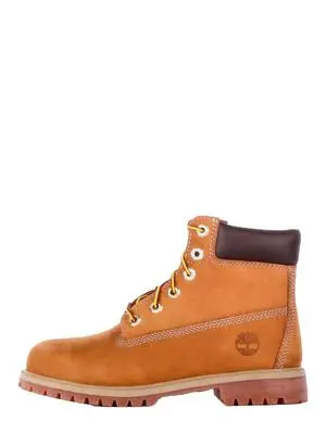 Timberland Timberland Lace Up Leather Boots Yellow
