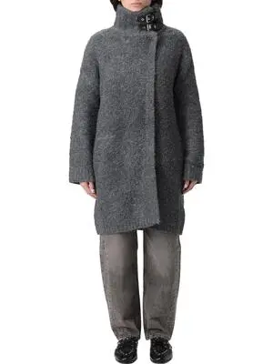 Liu Jo Textured Coat - Grey