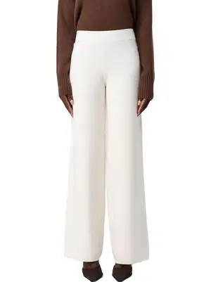 MAX MARA STUDIO Wide Leg Trousers - White