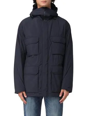 Emporio Armani Hooded Parka - Blue