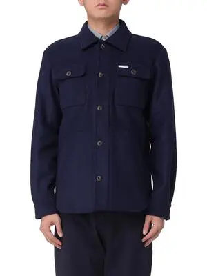FAY FAY Button-Detailed Jacket Blue