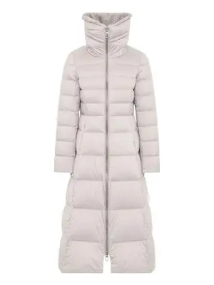 DUNO Duno Glossy Quilted Coat Beige
