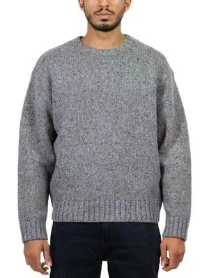 FRAME Sailor Ribbed Crew-neck Knitwear - Grey