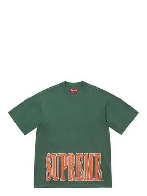 Supreme Cracked Stretch Short-sleeve Top - Green