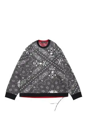 MASTERMIND WORLD Reversible Long-sleeve Tee - Black