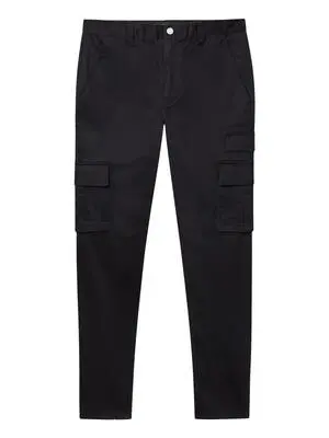 PURPLE BRAND Twill Cargo Pant - Black
