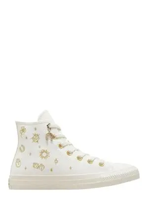 CONVERSE Chuck Taylor All Star High 'luck Charms' Sneakers - Cream