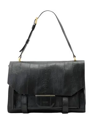 ALLSAINTS Ursa Leather Satchel - Black