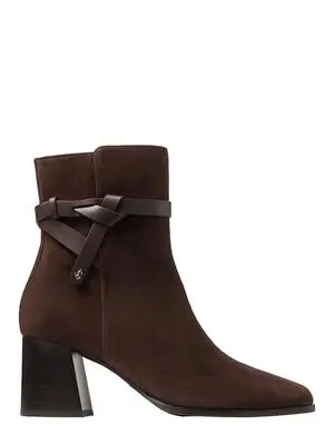 JIMMY CHOO Lawton Ankle Boots - Chocolate/chocolate