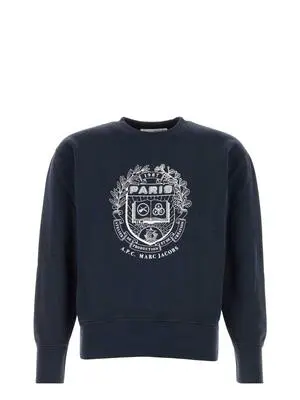 A.p.c. X Marc Jacobs Sweatshirt - Blue