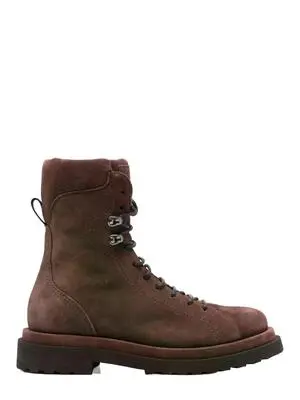 Brunello Cucinelli Lace-up Boots - Brown