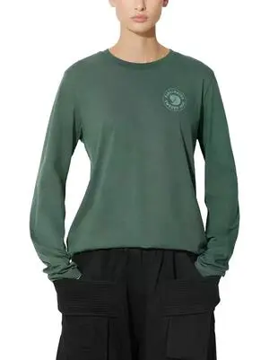 Fjallraven Logo Long-sleeve T-shirt - Green