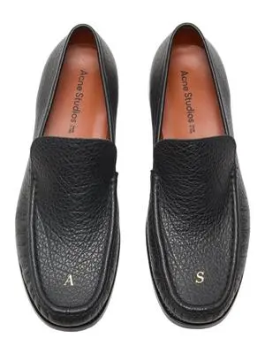 Acne Studios Leather Loafers - Black