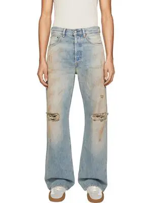 Acne Studios Regular Fit Jeans - Mid Blue