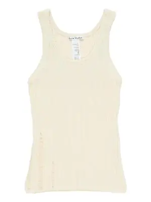 Acne Studios Tank Top - Cream White