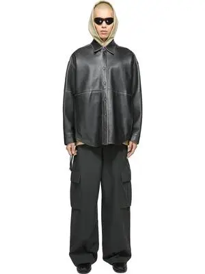 Acne Studios Ripstop Cargo Trousers - Faded Black