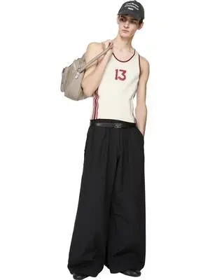 Acne Studios Relaxed Fit Trousers - Black