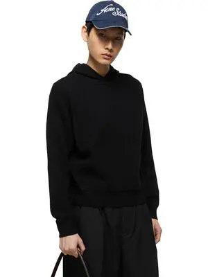 Acne Studios Cashmere Hoodie - Black