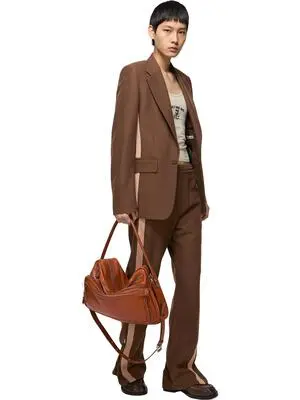 Acne Studios Fitted Suit Jacket - Chocolate Brown