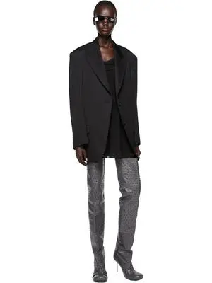Acne Studios Single-breasted Suit Jacket - Black