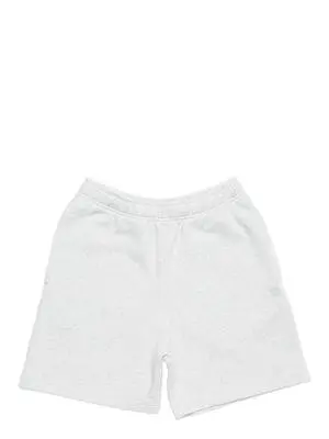 Acne Studios Cotton Jersey Shorts - Pale Grey Melange