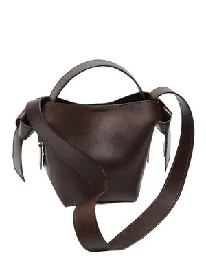 Acne Studios Musubi Mini Shoulder Bag - Dark Brown