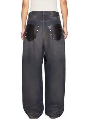 Acne Studios Loose Fit Jeans - Dark Blue