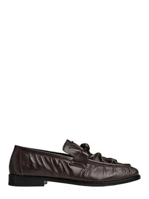 Bottega Veneta Astaire Lambskin Loafers - Brown