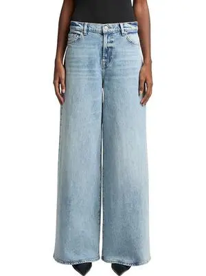 7 For All Mankind Marie Wide Leg Jeans - Ode To