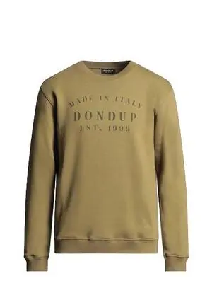 DONDUP Cotton-elastane Fleece Sweatshirt - Green