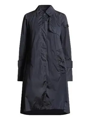 Peuterey Polyamide Overcoat And Trench Coat - Navy