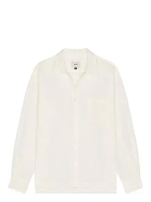 BATHER Waffle Leisure Shirt - White