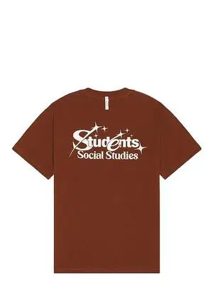 STUDENTS GOLF Rising Stars T-shirt - Brown