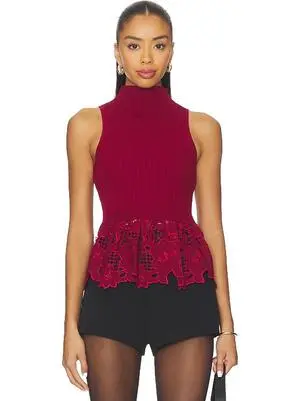 Saylor Chantelle Top - Wine