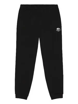 Lacoste Tapered Fit Sweatpants - Black