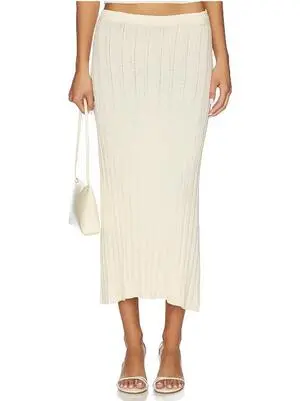 SNDYS Baha Midi Skirt - Cream