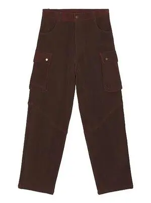ISA BOULDER Blaze Cargo Pants - Dark Scarlet