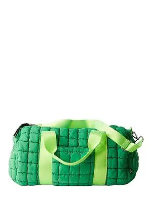 Free People FP Movement Quilted Duffle Bag Kelly