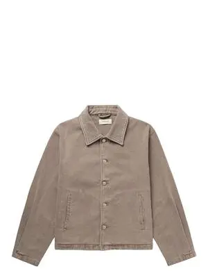 MFPEN Painters Brushed Organic Cotton Overshirt - Neutrals