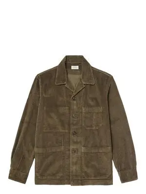 Hartford Cotton-corduroy 'petty Pat' Jacket - Green