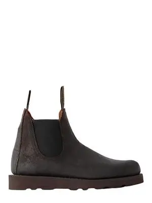 SEBAGO Yansa Waxed-suede Chelsea Boots - Brown
