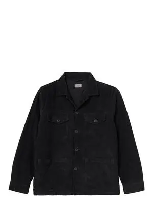 Hartford Jeff Cotton-corduroy Overshirt - Black