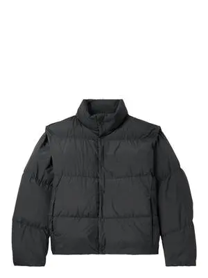 Herno Quilted Shell Down Jacket - Black