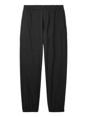 Herno Tapered Shell Trousers - Black