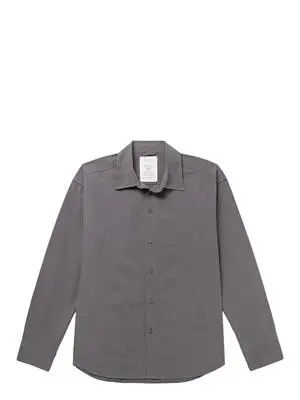 MFPEN Generous Organic Cotton-poplin Shirt - Gray