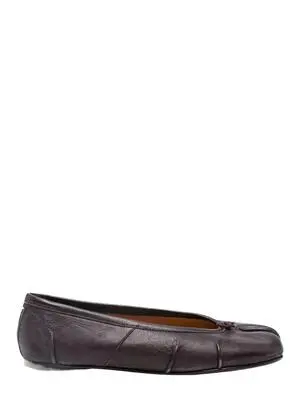 MAISON MARGIELA Leather Ballet Flats - Brown