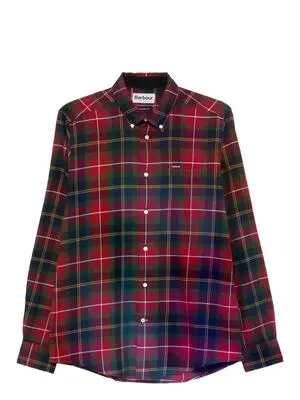 Barbour Fortrose Tartan-check Shirt - Red