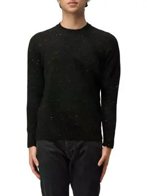 DRUMOHR Crewneck Speckled Sweater - Black